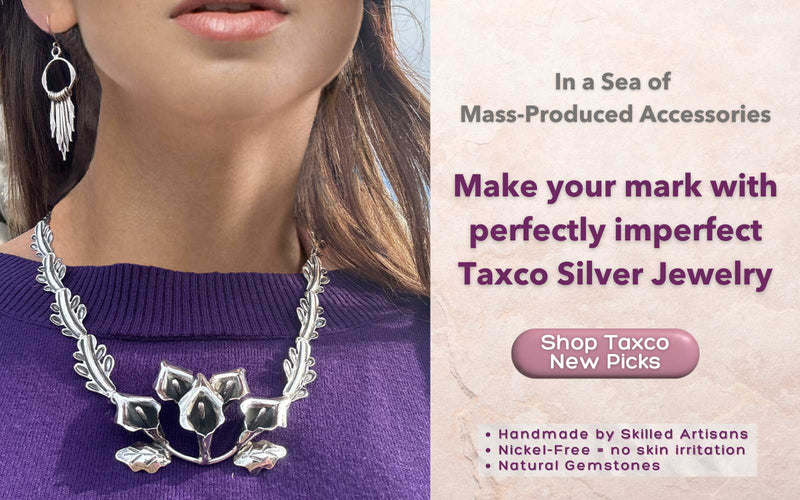 Taxco Mexico Silver Jewelry. Top Handmade Jewelry Website